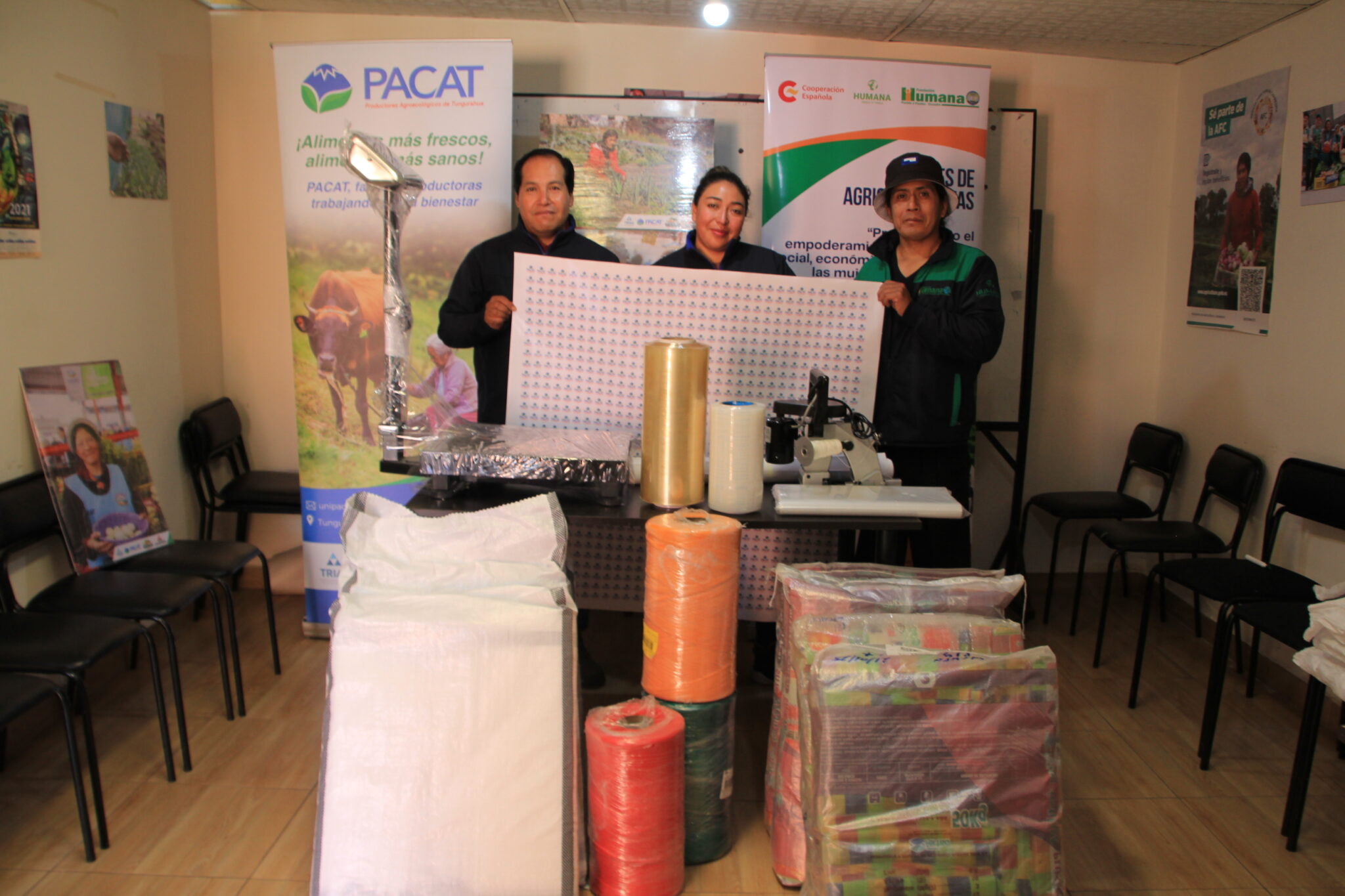 Fortalecemos los emprendimientos agroecológicos de PACAT con entrega de ...